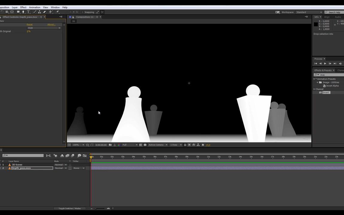【搬运】如何解决ae景深合成边缘毛边瑕疵问题