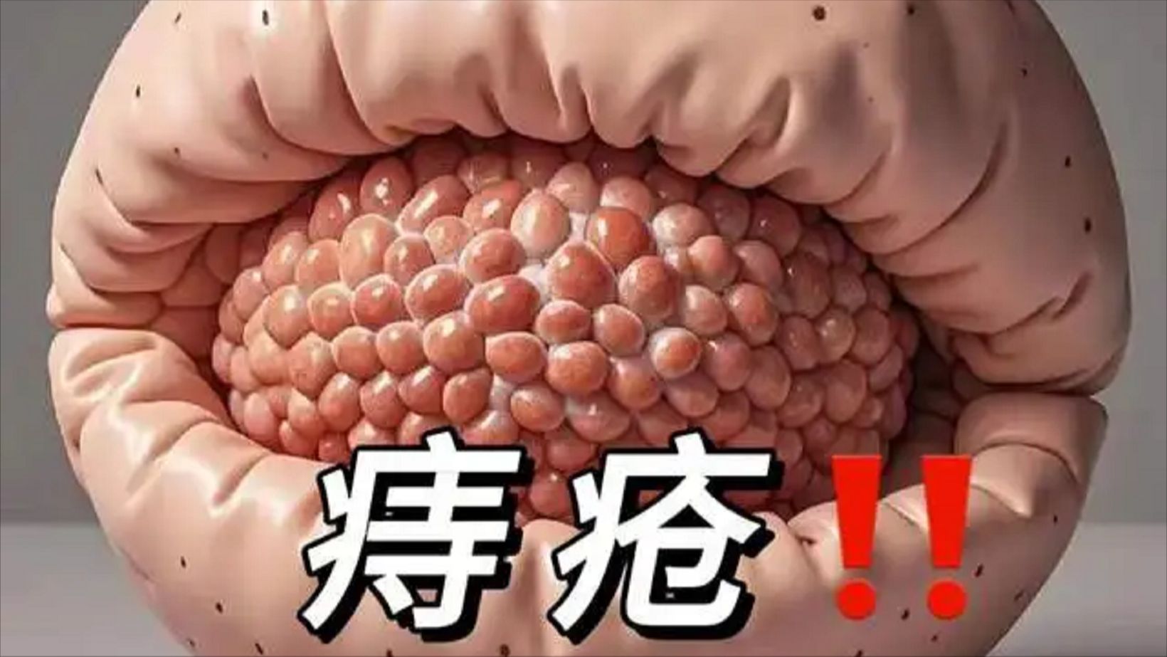 十人九痔?一个视频告诉你,痔疮是怎么来的?