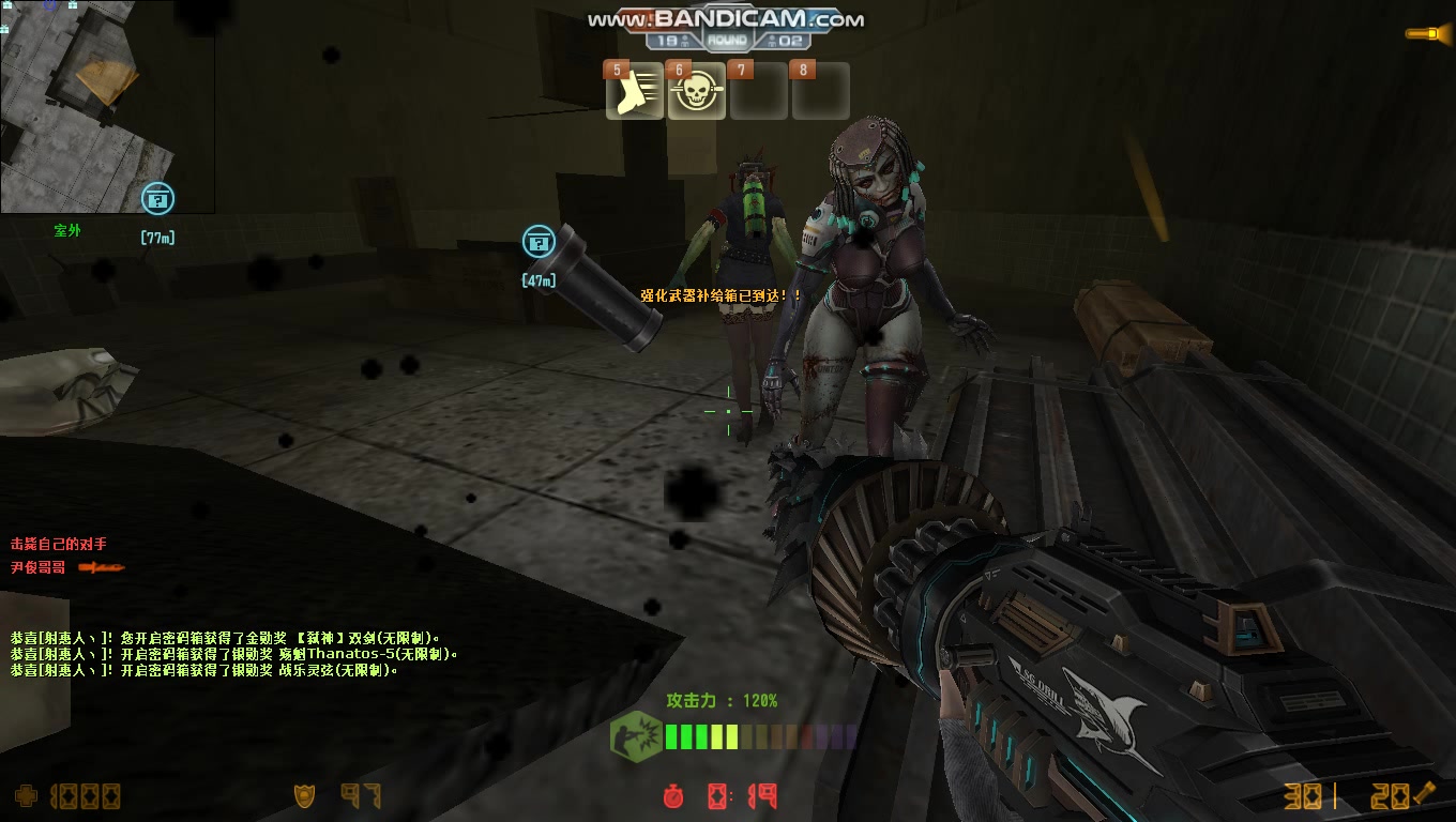 【CSOL】生化地图惊人BUG,僵尸根本近不了身(偶然发现)