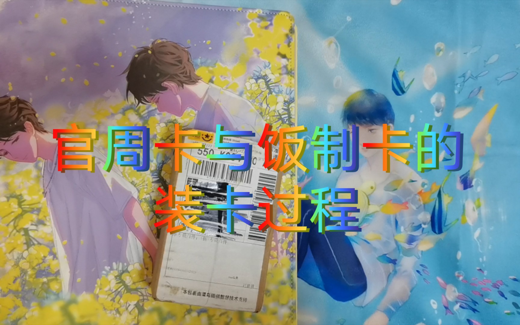 给小卡穿件衣服吧～丨一个乱七八糟的装卡过程丨卡套分享