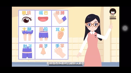 #关注儿童安全教育儿童防性侵动画课程01—《认识身体和隐私部位》