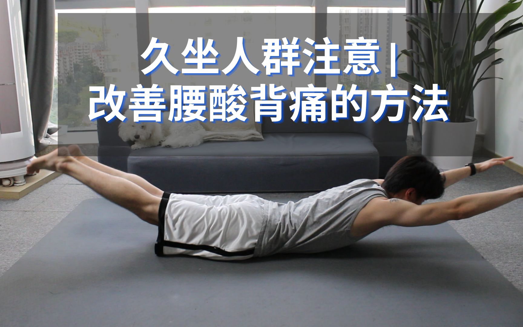 久坐人群注意 | 改善腰酸背痛的方法