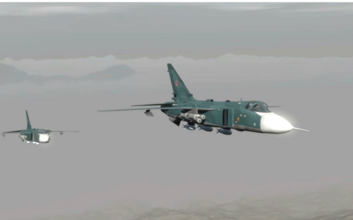 三维动画还原俄苏24被击落全过程!