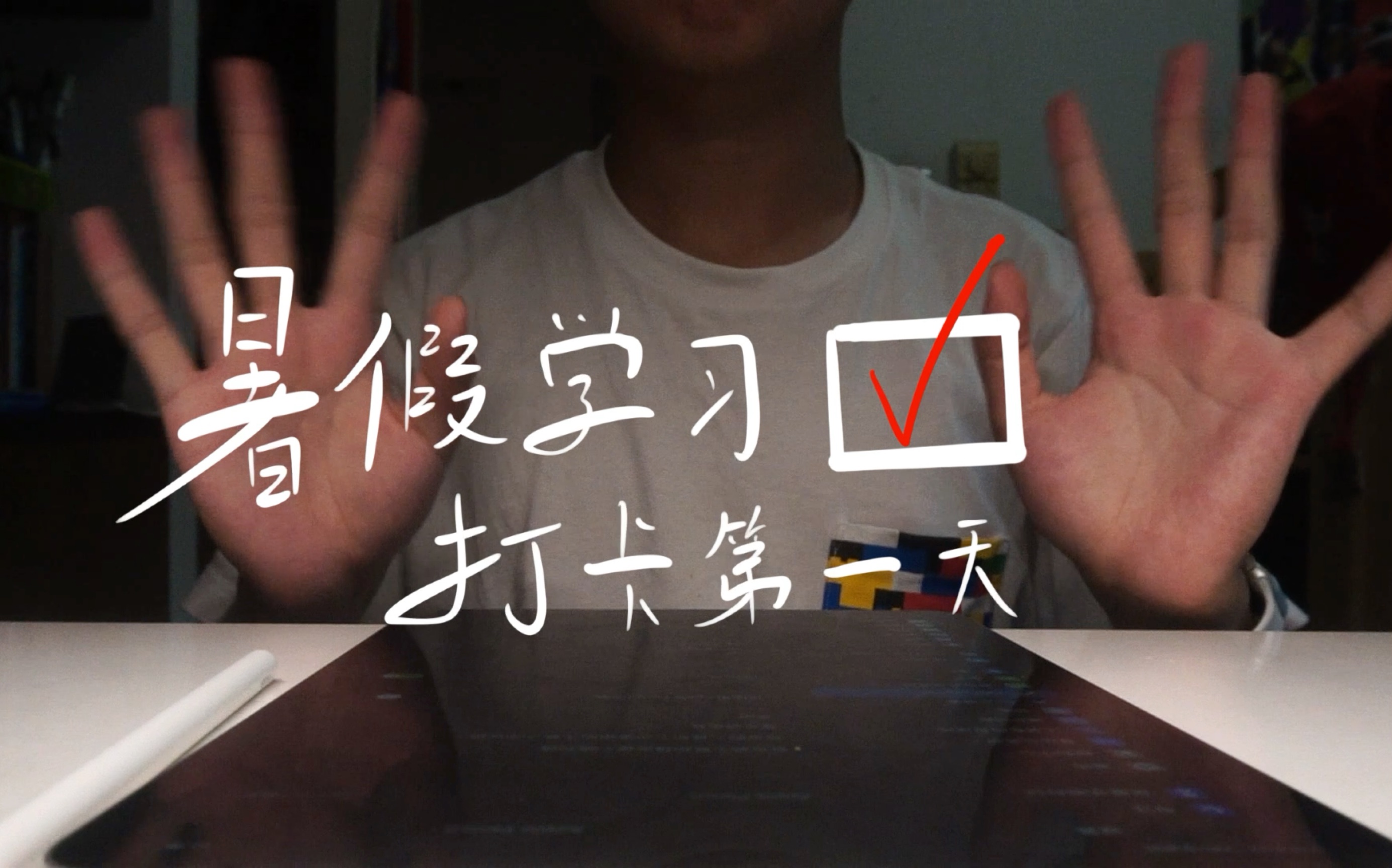 暑假学习计划(第一天打卡)