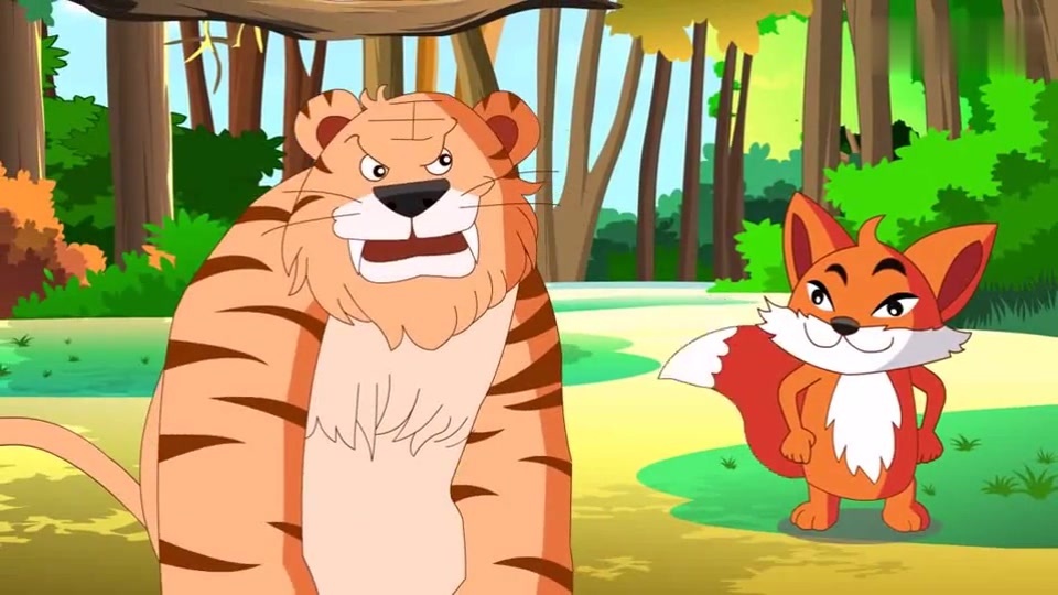 39 狐假虎威 儿童动画故事