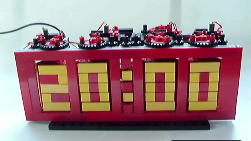 029 PLC控制 德国慧鱼模型 模拟时钟效果