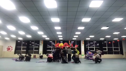 【山西现代双语学校】小学三部2019春节联欢晚会武术表演节目排练