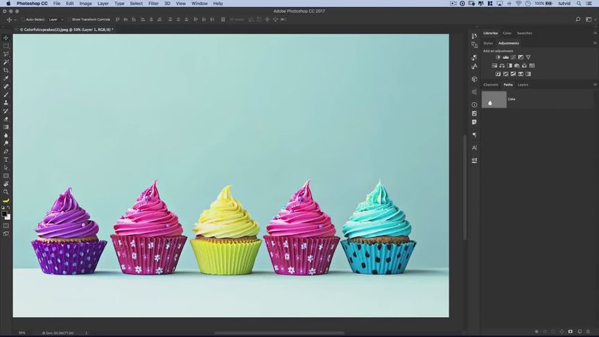 Photoshop-5分钟内学习使用笔工具