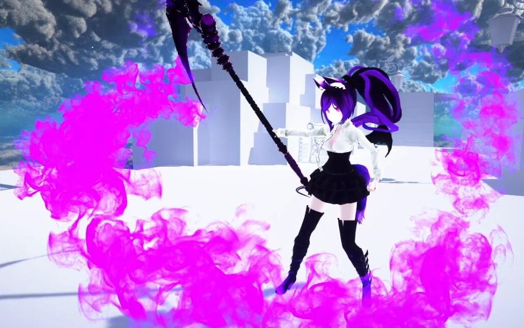 【VRchat】还有人比我用VR玩特效模型更中二的吗