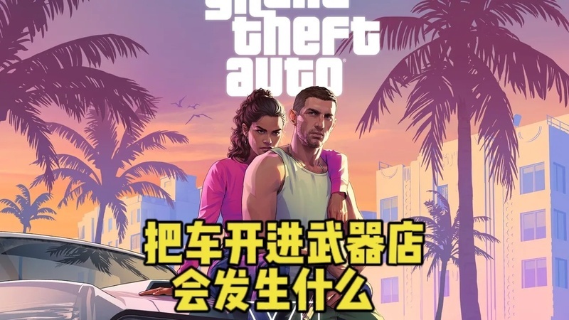 GTA线下 把车开进武器店会发生什么