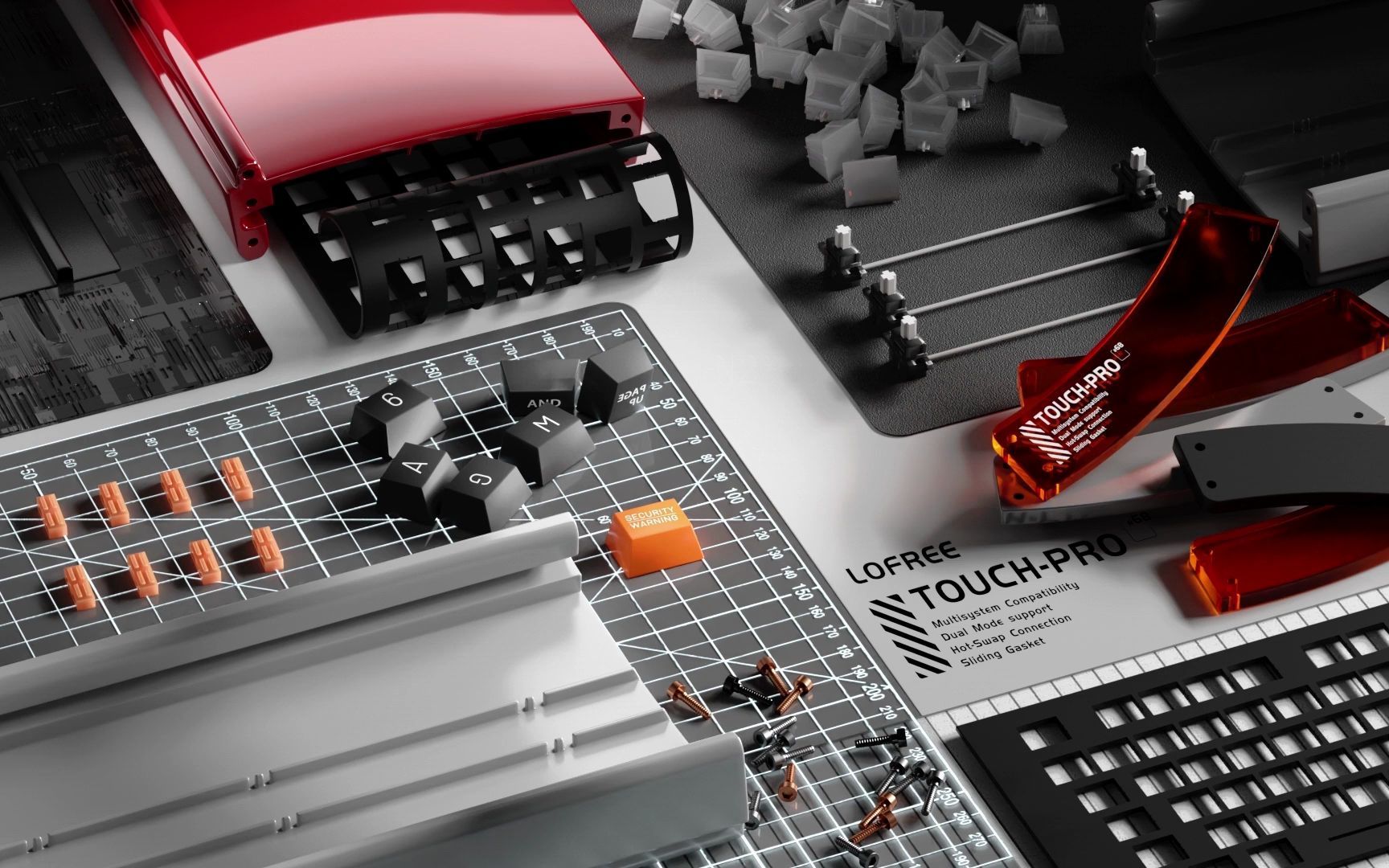 C4D小翘键盘渲染动画OC