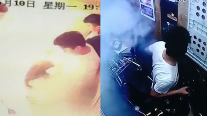 90秒回顾多起电动车电梯内起火事件,各地出奇招排隐患