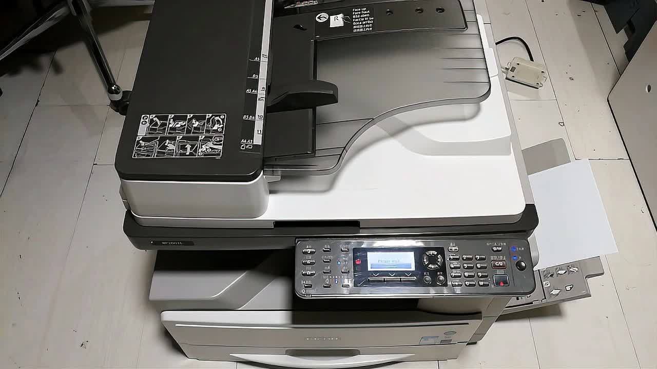 理光2001复印机提示添加纸张的通病错误,看老师傅如何解决(上)