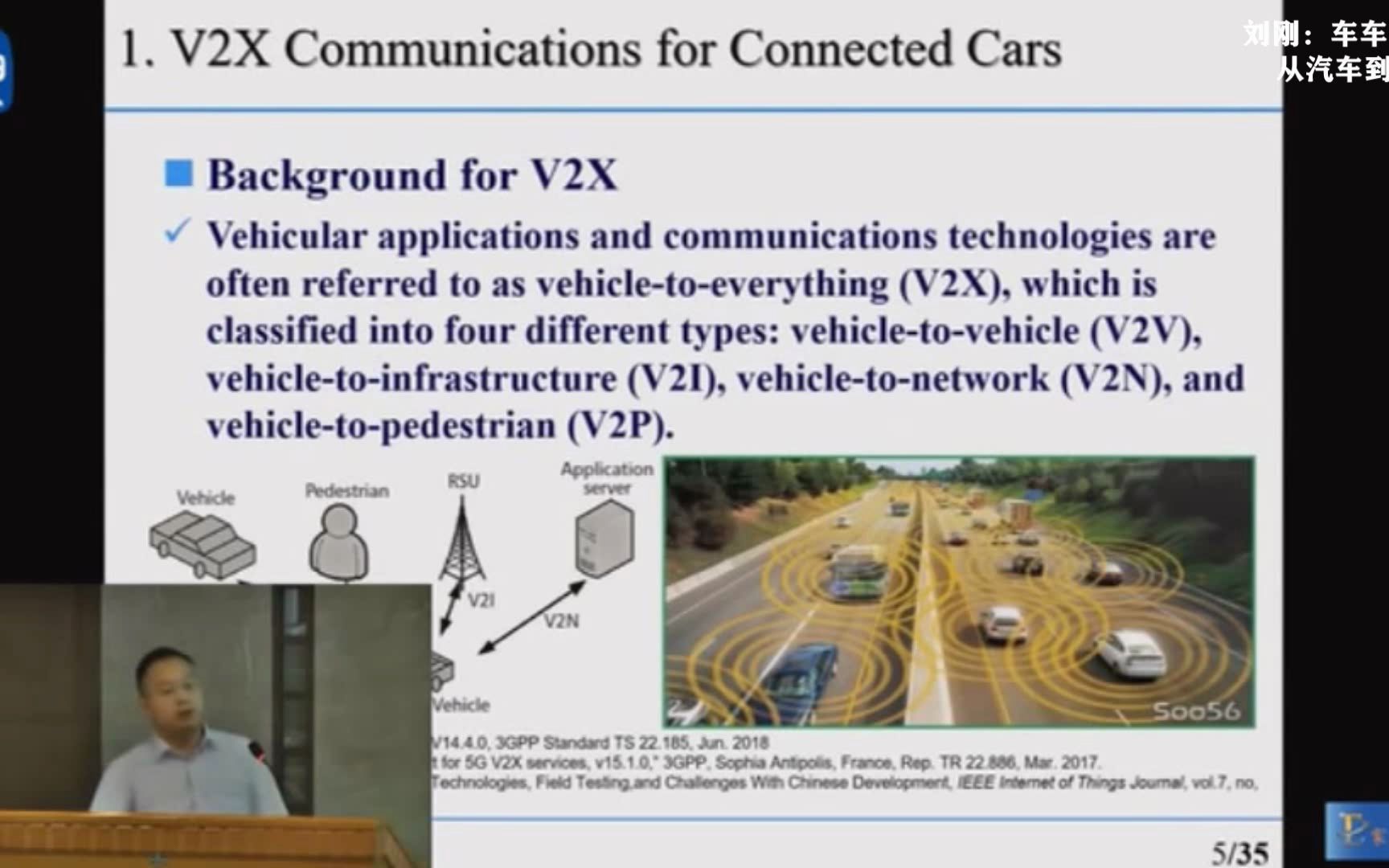 刘刚:车车通信 从汽车到高铁