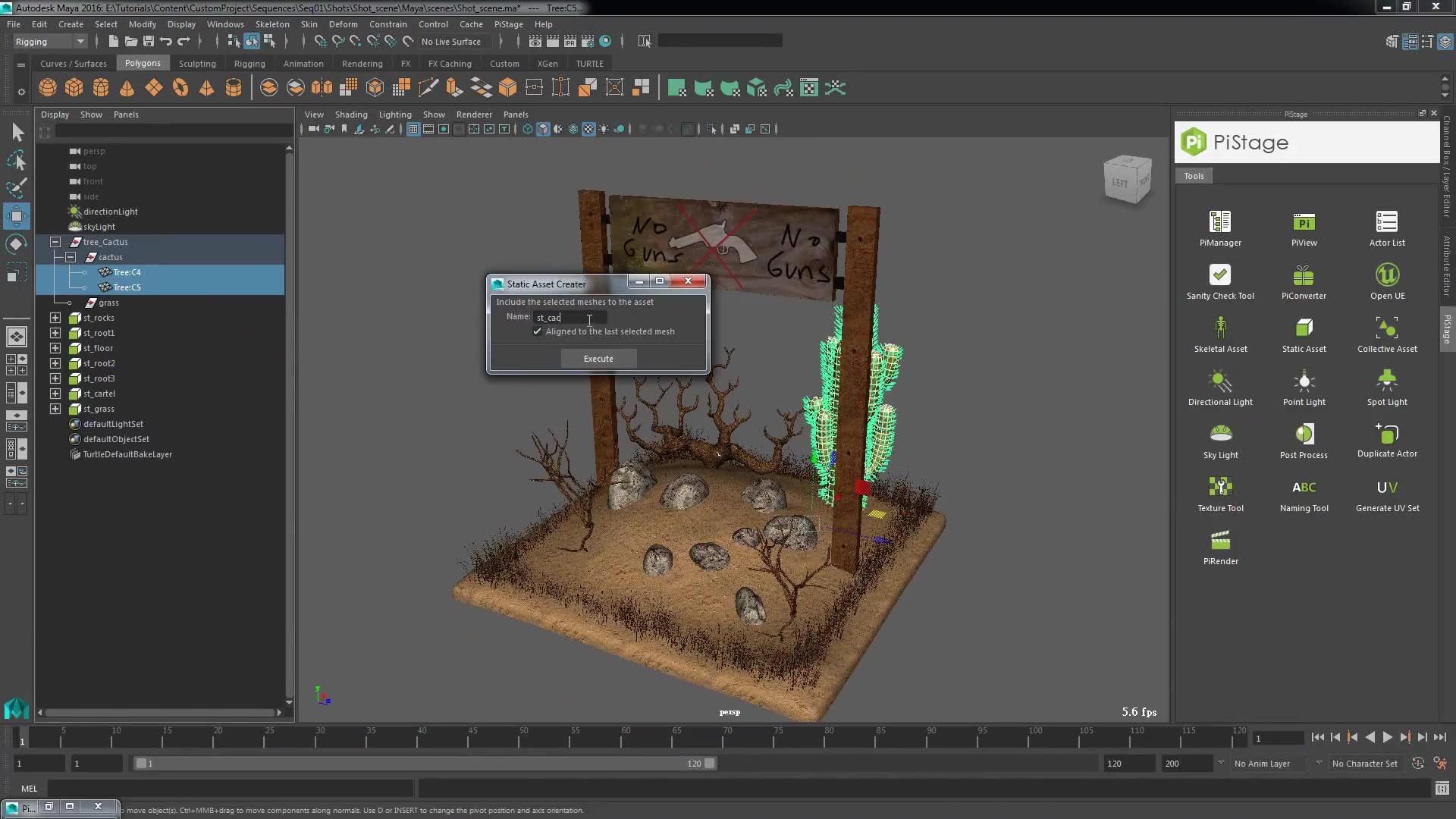 PiStage教程_20 PiStage实时动画制作完整教程 (二):场景的准备