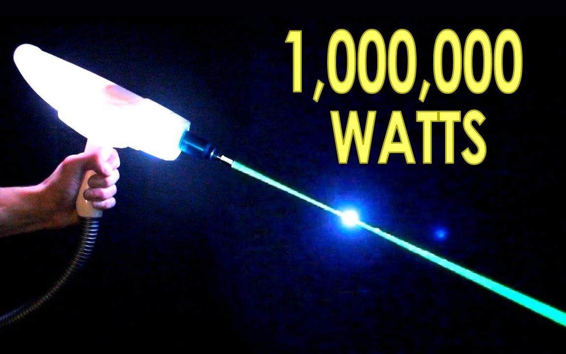 ...瓦特!【Dangerous tattoo remover from eBay is a MILLION watt laser】