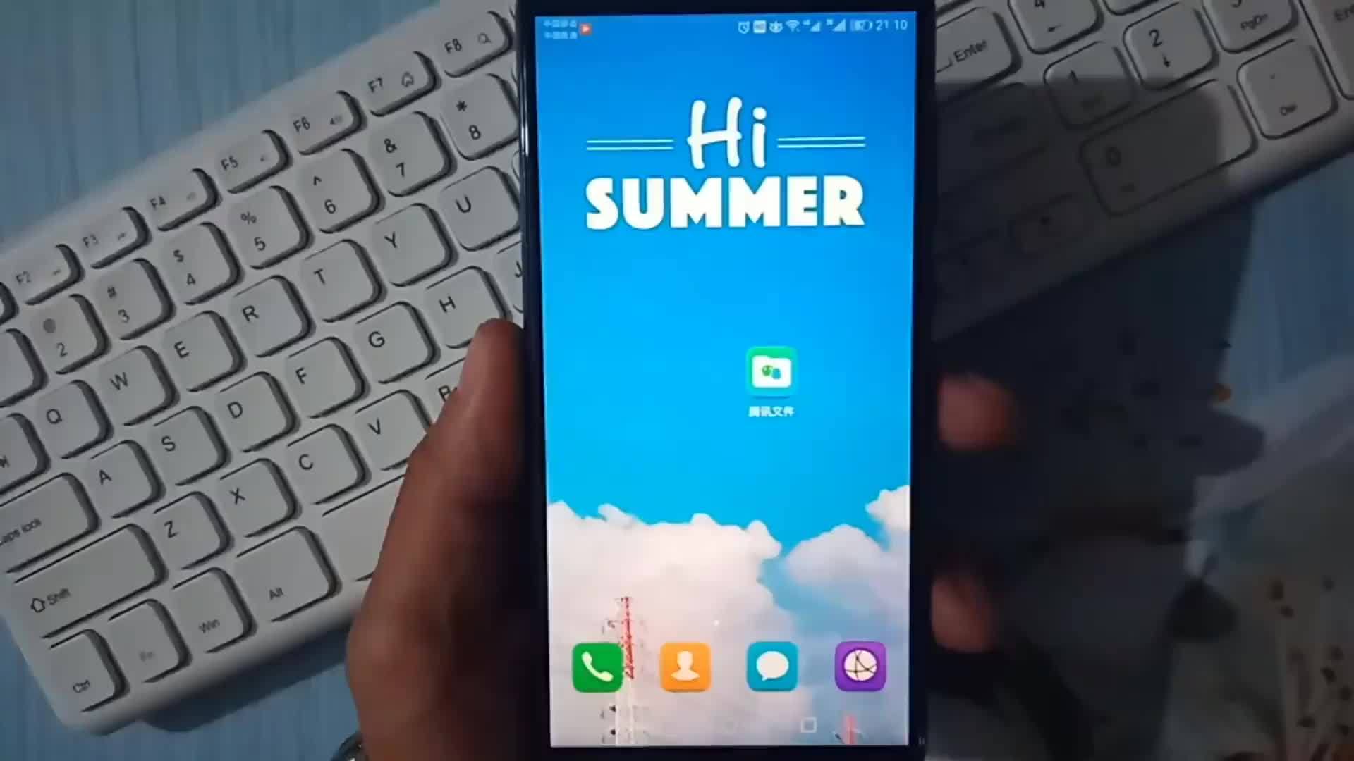 .微信空间",永久保存聊天.