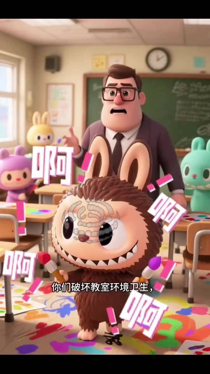 动漫:这样拉布布。大家喜欢吗