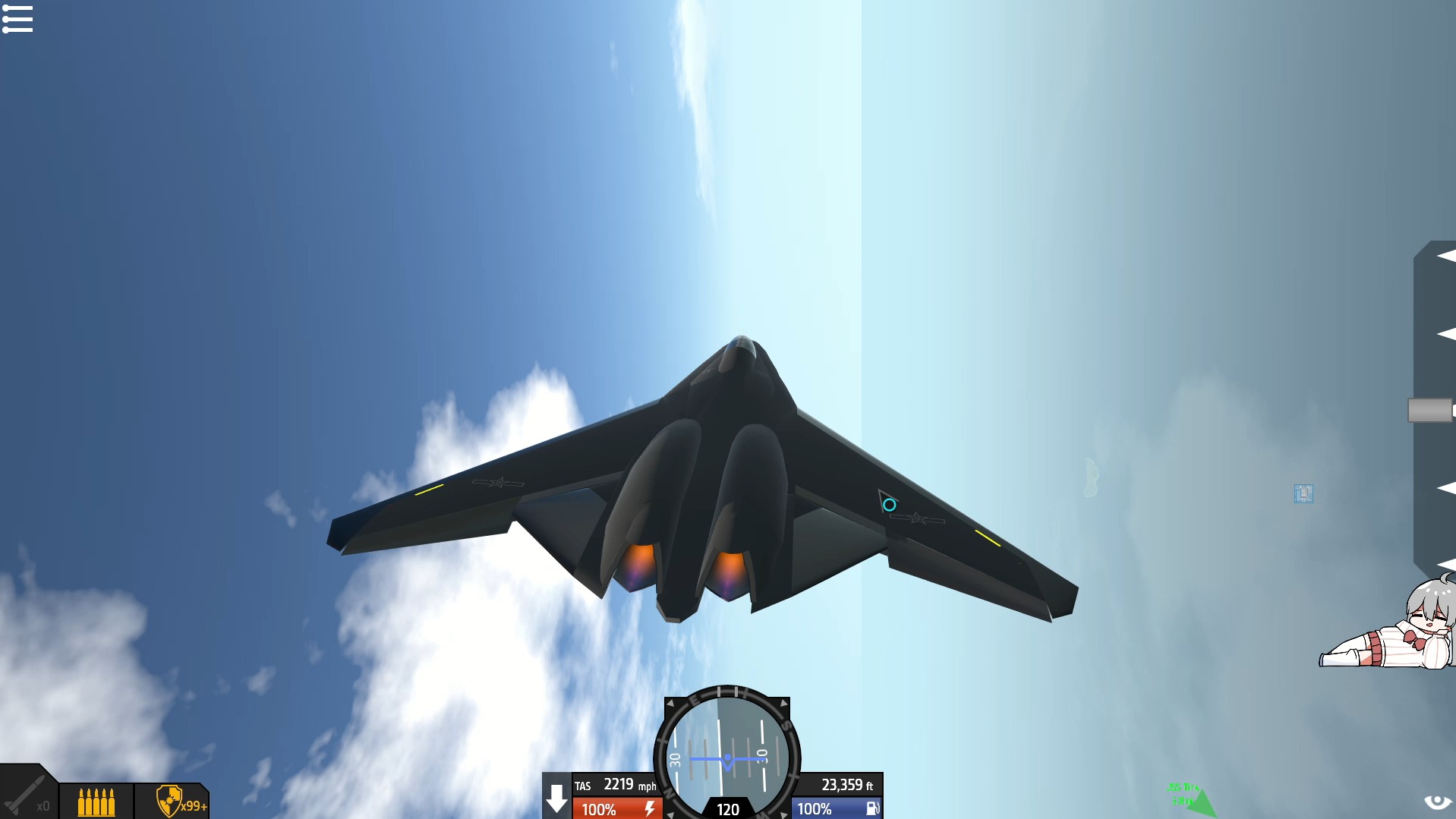 也是开上六代机了ߘ�_哔哩哔哩bilibili_模拟飞行