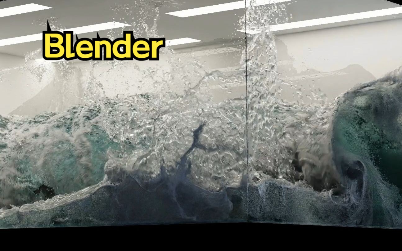 【Blender教程】利用插件简易制作海浪箱效果