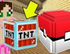 我的世界罗修解说 第一季 第35集 终极异兽神奇宝贝幸运方块:上古飞...