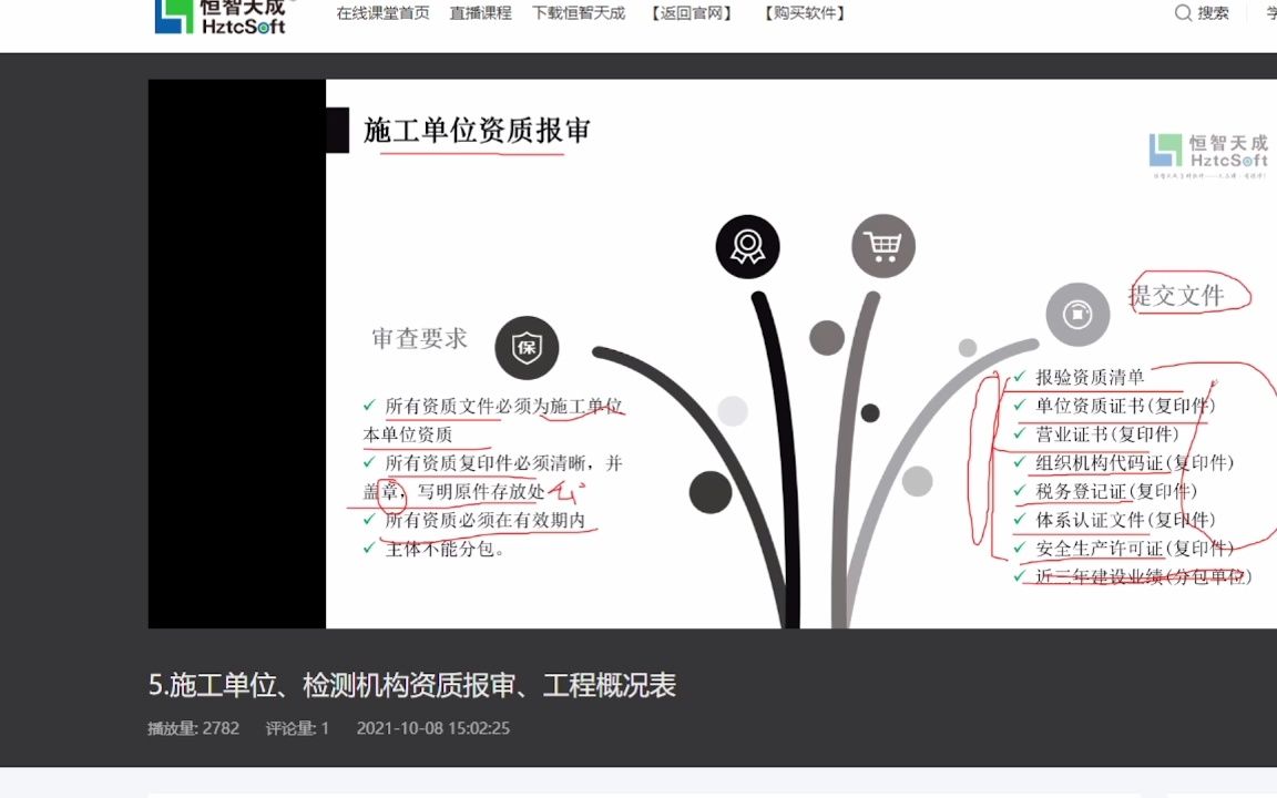 5、施工单位、检测机构资质报审、工程概况表