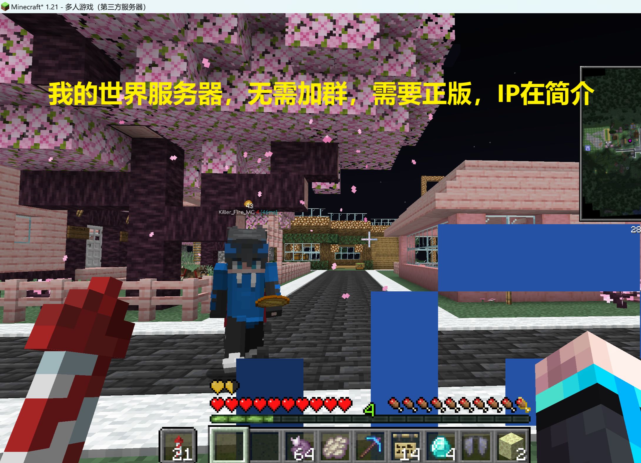 我的世界服务器,无需加群,IP在简介