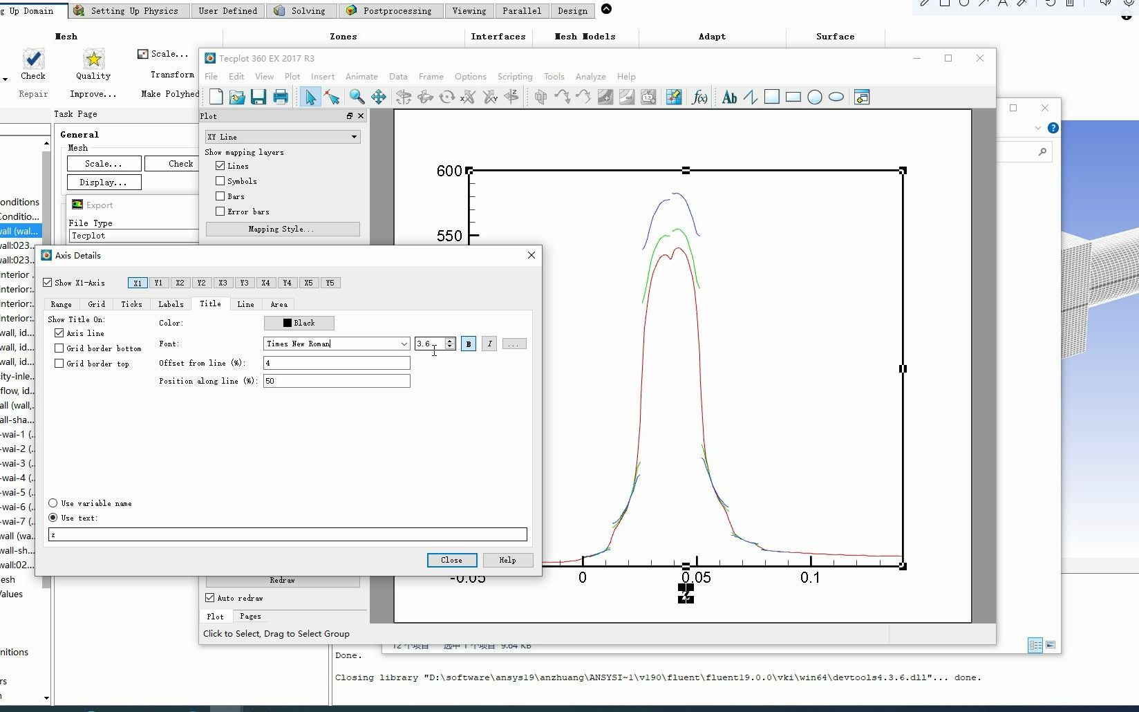 ...在Tecplot中利用增加图层的方法画制曲线,对图形进行简单的调整(修...
