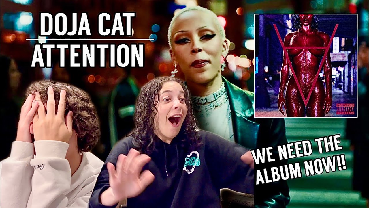 DOJA CAT "Attention" *REACTION* | song & music video 34