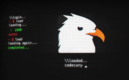 AE模板-电脑代码故障黑客入侵特效的公司企业品牌商品店铺标志动态...