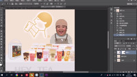 【PS】如何把人物加上背景且不显得维和?