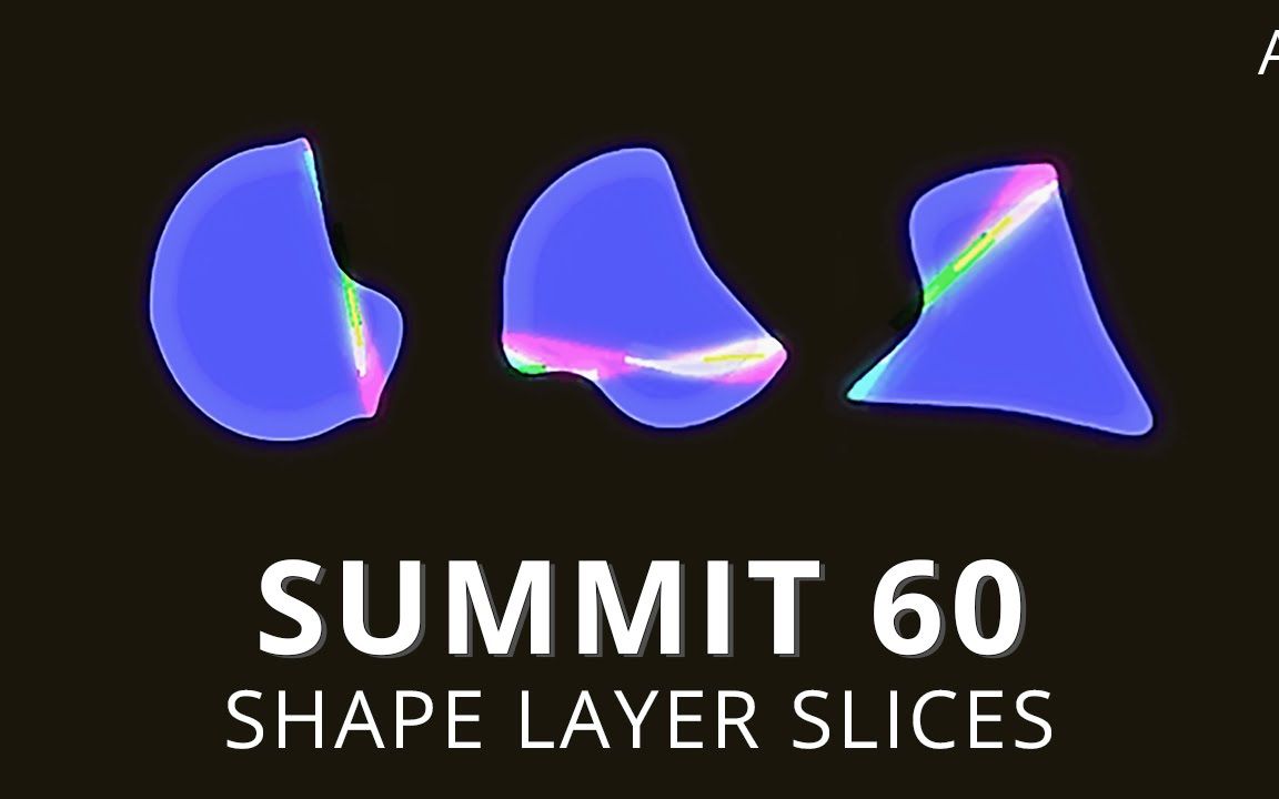 【AE教程|油管搬运|mg动画|效果】Summit 60 - 形状图层切片 - After ...