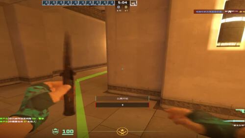 困难人机是吗 有点意思 csgo cs2