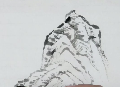 仁美大学堂教授谭翃晶讲解国画技法——积墨法