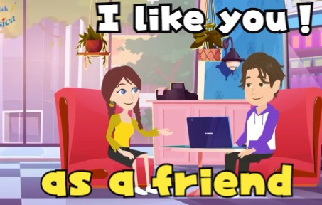 【英|日常对话+动漫系列】之《我只当你是朋友》--《I like you as a ...