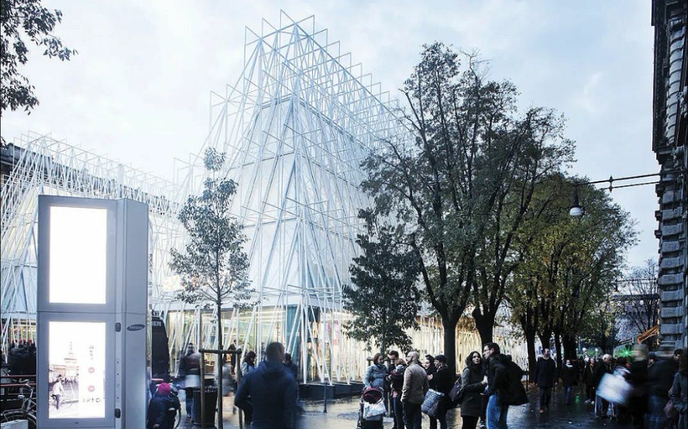 通往另一新奇世界的门户:2015米兰世博门EXPO GATE/ 亚历山德罗·...