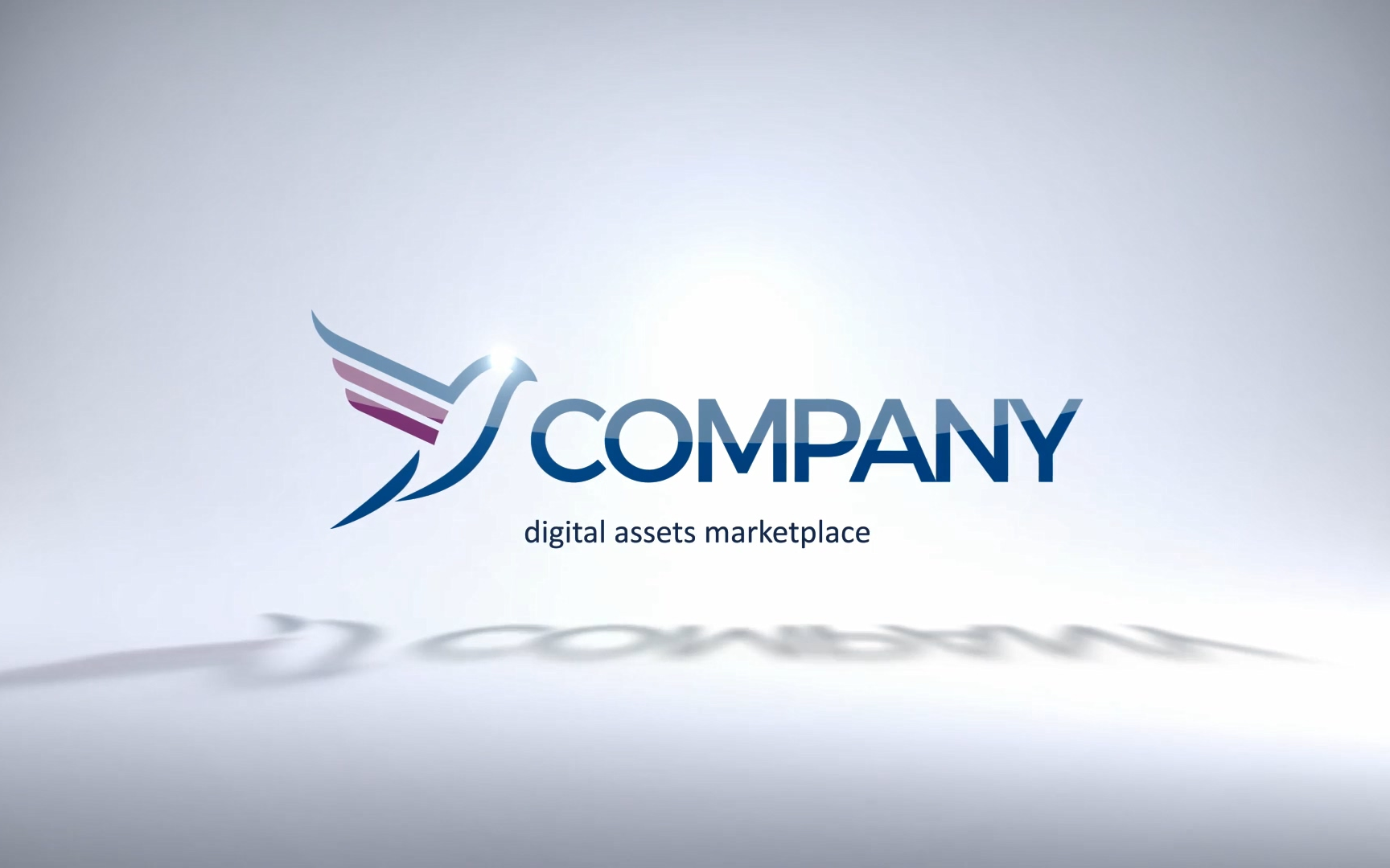 ...的玻璃效果公司企业品牌商品店铺标志动态LOGO片头模板logo设计