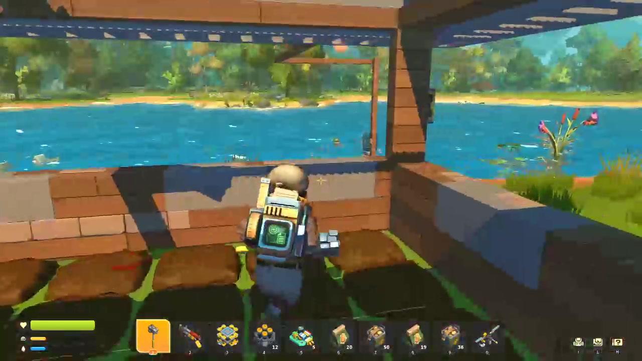 废品机械师生存模式最简单省材料的自动灌溉系统