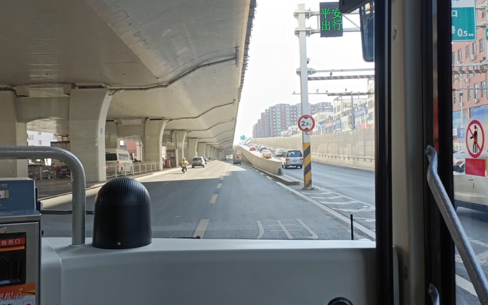 长春公交77路车内运行实录(吉林大路——经纬路)