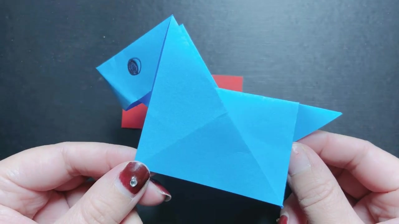 儿童折纸大全简单又漂亮的小马折纸教程小明创意手工3分钟学折纸