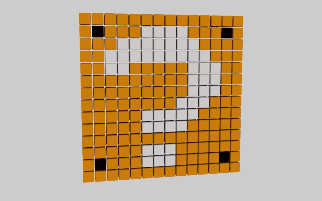 【C4D教程】颜色着色器与运动图形选集教程(只使用一种材质)