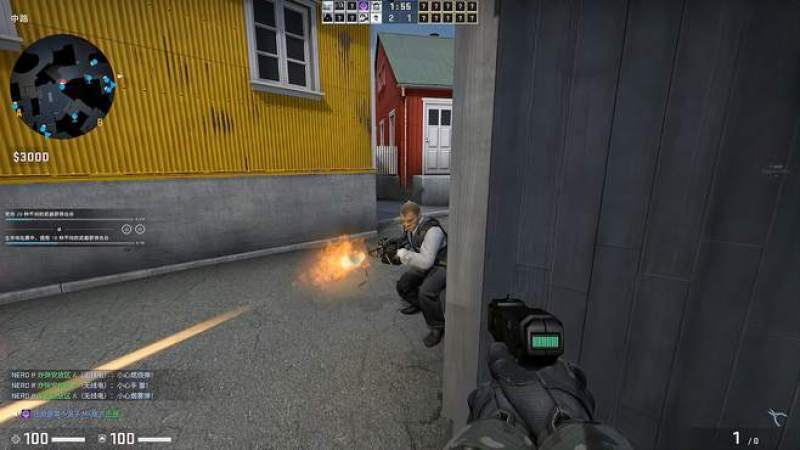 CSGO:众所周知,电击枪比内格夫管用