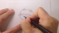 简笔画课堂:小绵羊的画法
