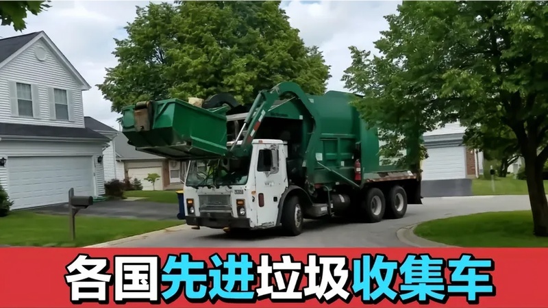 各国收集垃圾车你最喜欢哪一辆