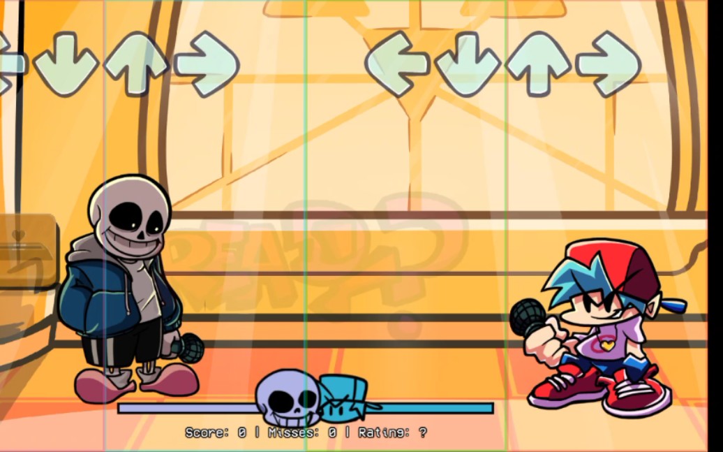 fnf优质模组传说之下sans战