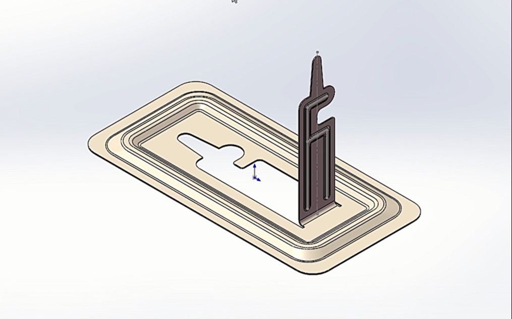用Solidworks画一个蚊香支座(构建)