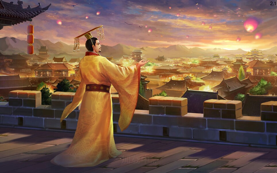 皇帝成长计划2H5:皇帝成人之美,将名妃赐给近臣。