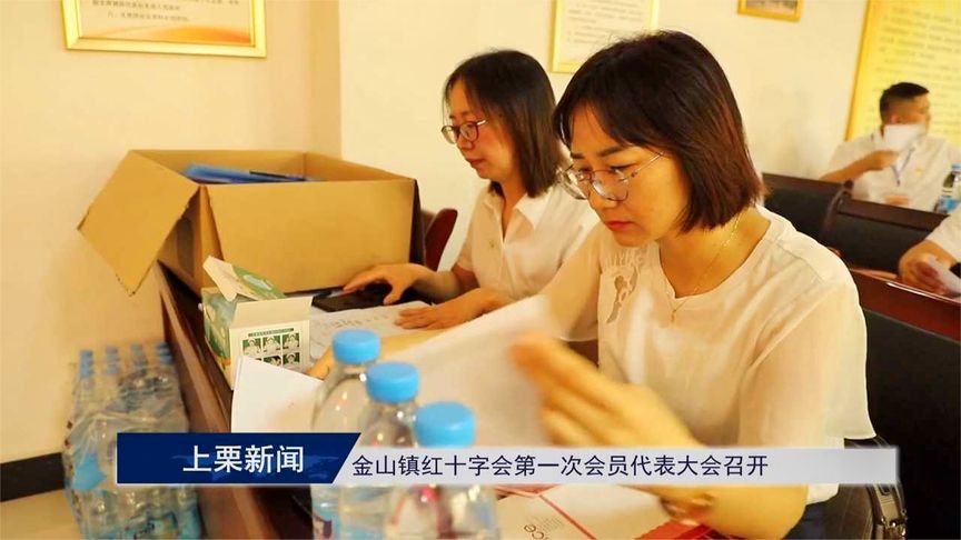金山镇红十字会第一次会员代表大会召开