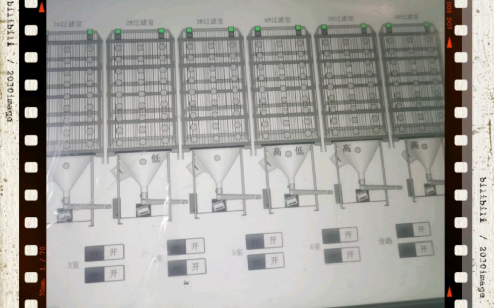 触摸屏和组态王做的组态画面,大家给点意见