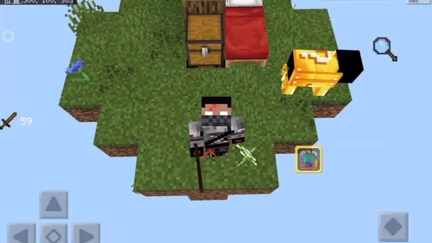 我的世界手机版空岛生存